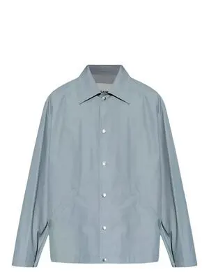 JIL SANDER Cotton Jacket - Blue