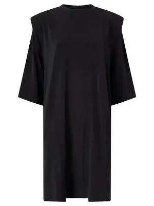 PINKO Padded Midi T-Shirt Dress