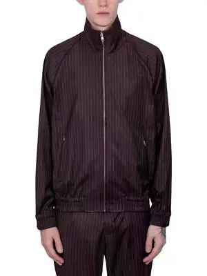 Gimaguas Pinstripe Jacket - Brown