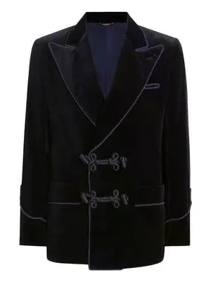 Dolce & Gabbana Double-breasted Blazer - Blue