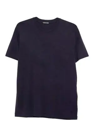 TOM FORD Crew-neck T-shirt - Blue