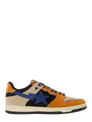 A BATHING APE Sk8 Sta 1 Sneakers - Orange