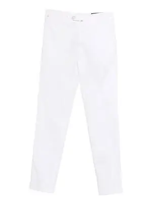 Kiton Buttoned Trousers - White