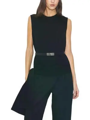 Tory Burch Wrap Top - Black