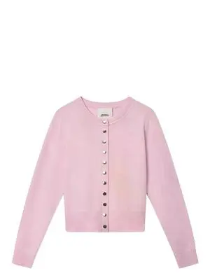 Isabel Marant Idesia Button Cardigan - Pink