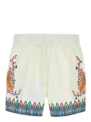 Etro Paisley Swimming Shorts - Neutrals