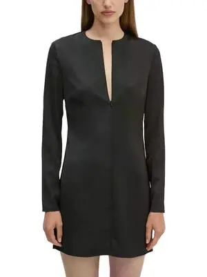 Day Birger Et Mikkelsen Sonya V-neck Mini Dress - Black