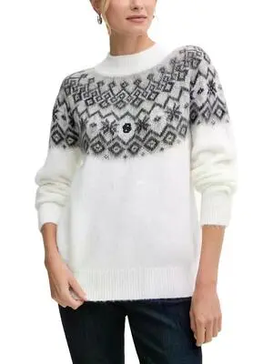 BOSS Findsey Sweater - White