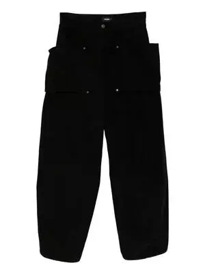 We11Done Crescent Trousers - Black