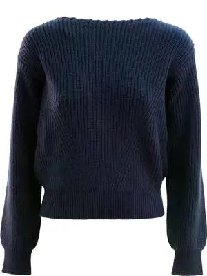 Ralph Lauren Boat Neck Sweater - Blue