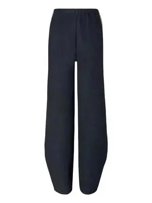 Tory Burch Stripe Japanese Jersey Sweatpants - Blue