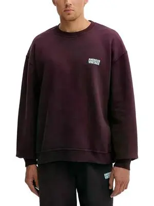 American Vintage Plizzy Logo Sweatshirt - Purple