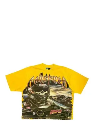 GODSPEED Le Dernier Printed T-shirt Yellow