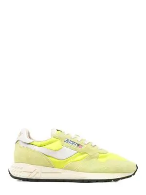 AUTRY Logo-patch Sneakers - Yellow