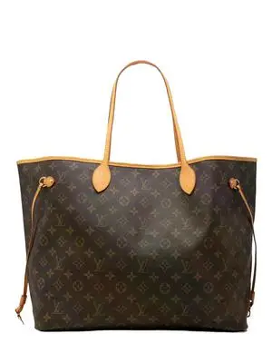 LOUIS VUITTON 2007 Monogram Neverfull Gm Tote Bag - Brown