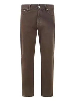 Zegna Five-pocket Trousers - Brown