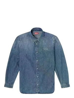 DIESEL D-simply-s15 Denim Shirt - Blue
