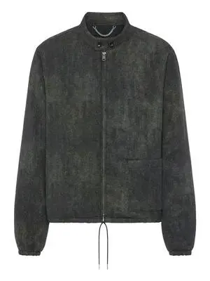 MAISON MARGIELA Cotton Caban Jacket - Grey