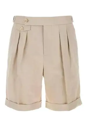 Brunello Cucinelli Cuffed Bermuda Shorts - Neutrals