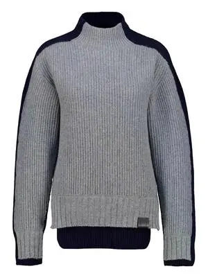 Stella McCartney Long-sleeve Two-tone Sweater - Grey