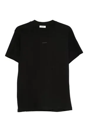Sandro Logo T-shirt - Black