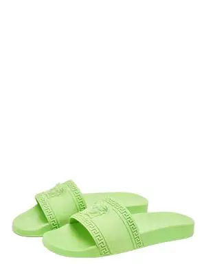 Versace Medusa Detail Flip-flops - Green