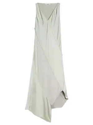 JIL SANDER Crystal Embellished Dress - Neutrals