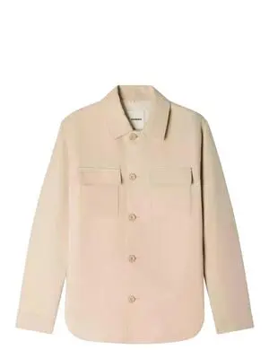 SANDRO SANDRO Oversized Buttoned Shirt With Flap Pockets
