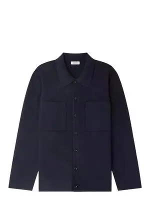 Sandro Long-sleeve Cardigan - Blue