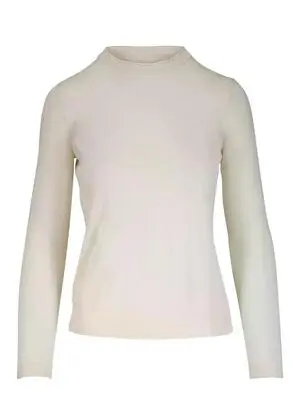 Lafayette 148 New York Cashmere Sweater - White