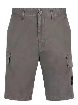 Stone Island Cargo-pocket Shorts - Grey