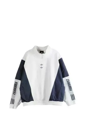 Adidas X Willy Chavarria Watsonville Mock-neck Sweatshirt - Grey