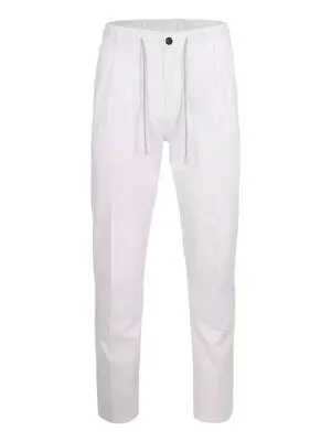 Eleventy Drawstring Trousers White
