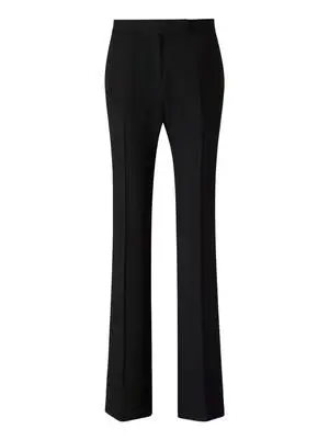 TOM FORD Pleated Wide-leg Trousers - Black