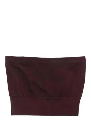 Wolford Ribbed Bandeau Top - Purple