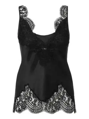 IL VOLO Gia Lace Top - Black