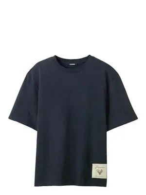 Jacquemus Torneo Label Logo T-shirt - Blue