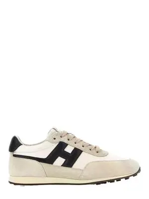 Hogan H699 Logo-patch Sneakers - Neutrals