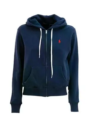 Polo Ralph Lauren Zip-up Hoodie - Blue
