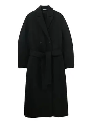Jacquemus D'homme Double-breasted Coat - Black