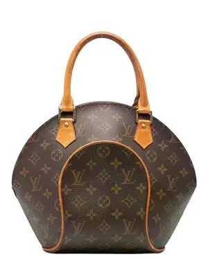 LOUIS VUITTON 2002 Monogram Ellipse Pm Handbag - Brown
