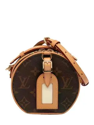 LOUIS VUITTON 2020 Monogram Mini Boite Chapeau Satchel - Brown
