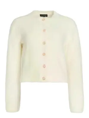 Retrofete Medora Buttoned Cardigan - White