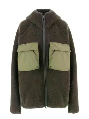 Woolrich Sherpa Fleece Hoodie - Green