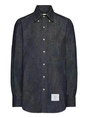 Thom Browne Button-fastening Shirt - Blue