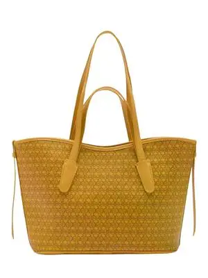 COCCINELLE Monogram Straps Tote Bag - Yellow