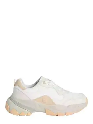 COCCINELLE C-run 02 Panelled Sneakers - White