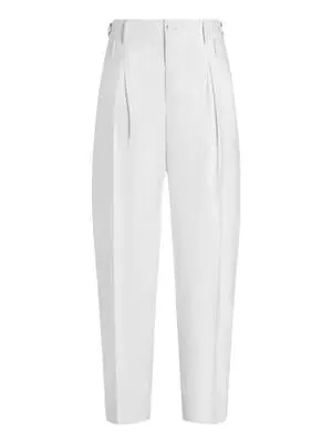 Dolce & Gabbana Pleated Trousers - White