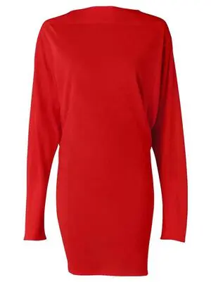 Jacquemus La Mistral Open-back Draped Dress - Red