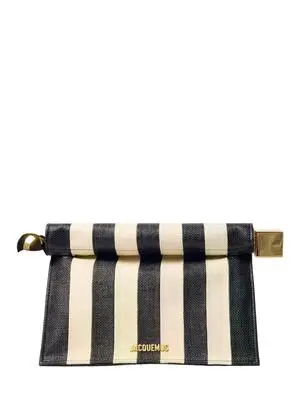 Jacquemus Rond Carré Clutch Bag - Black